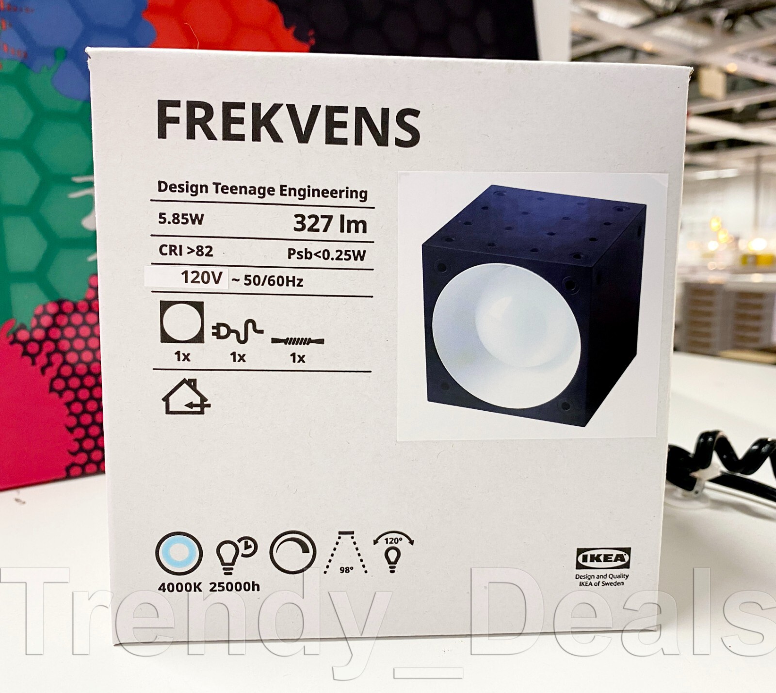 Ikea Frekvens x Teenage Engineering LED Spotlight Light for Speaker 504 ...