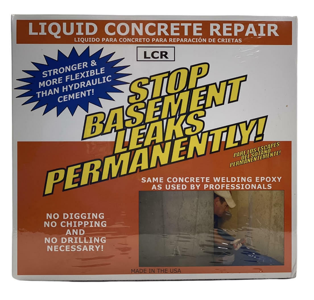 Polygem LCR Epoxy Concrete Crack Repair Kit – 7 Injection Ports & Paste ...