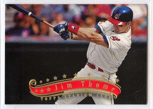1997 Topps Stadium Club Members Only - #18 - Jim Thome - Cleveland ...