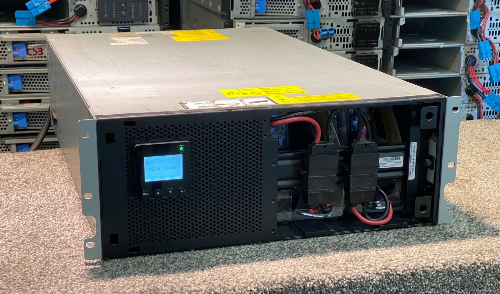 HP R7000 UPS 7000Va with New Cells Fitted. 12M Warranty (638832-001 ...