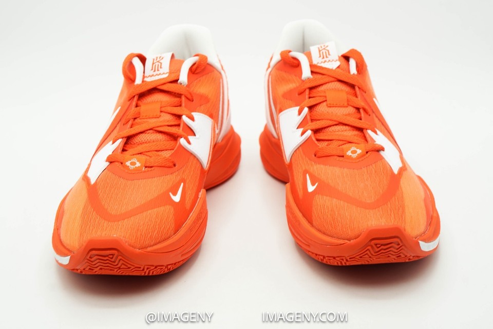 NIKE KYRIE 5 LOW TB PROMO NEW SIZE 9 TEAM ORANGE WHITE DX6651 802 | eBay
