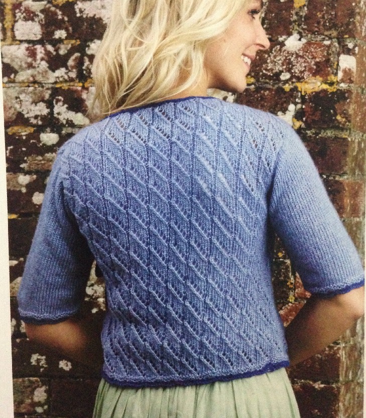 Ladies Open Stitch & Shell Edging Wrap Cardigan/Top DK KNITTING PATTERN - 8-20 | eBay UK