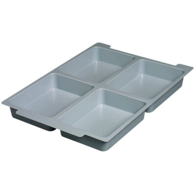 Gratnells Shallow Tray Insert with 4 Sections | eBay UK