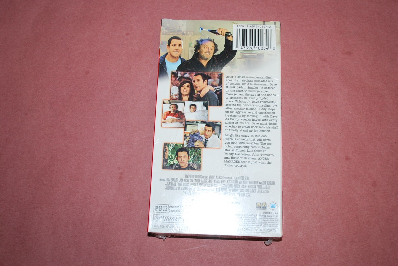 Anger Management (VHS, 2003) for sale online | eBay