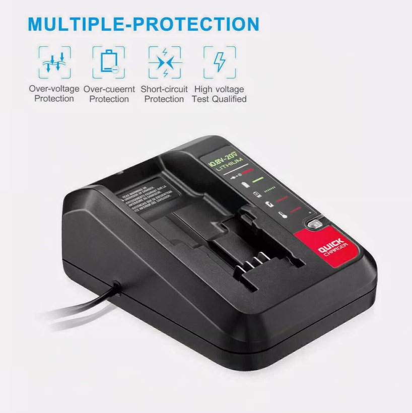 2X For PORTER CABLE 20V Lithium tool 20 Volt Max 8.0AH Battery PCC680L ...