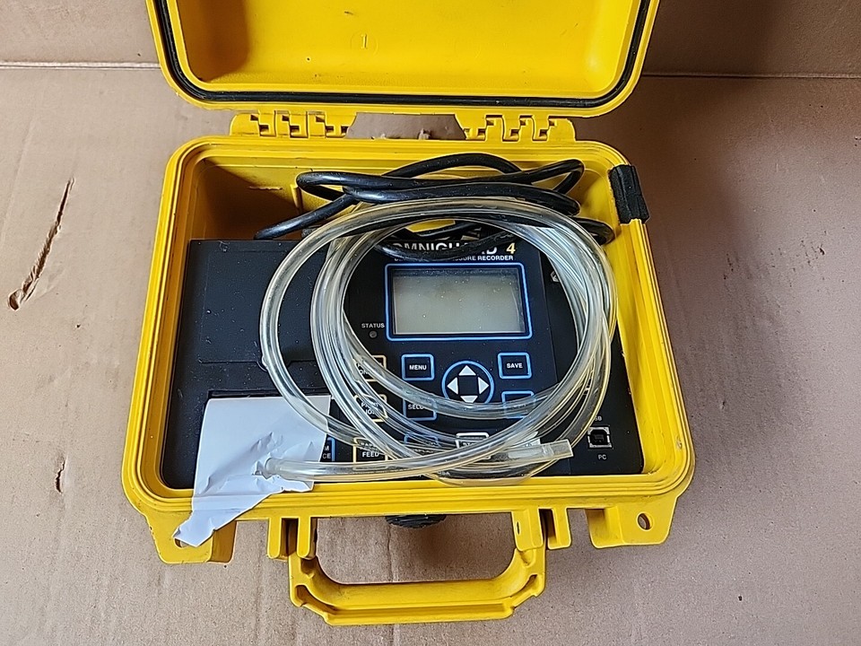 Omniguard 4 Differential Pressure Recorder - (Read Description) | eBay