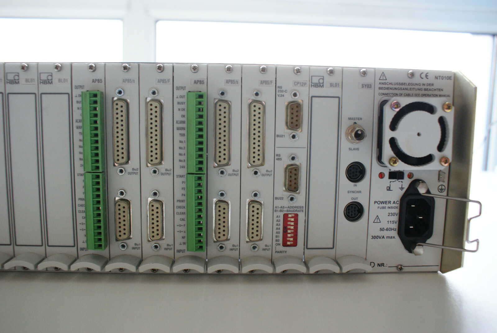 HBM Hottinger Baldwin Messtechnik MGC press with ML85 and AP85 & AB22A MGCplus | eBay