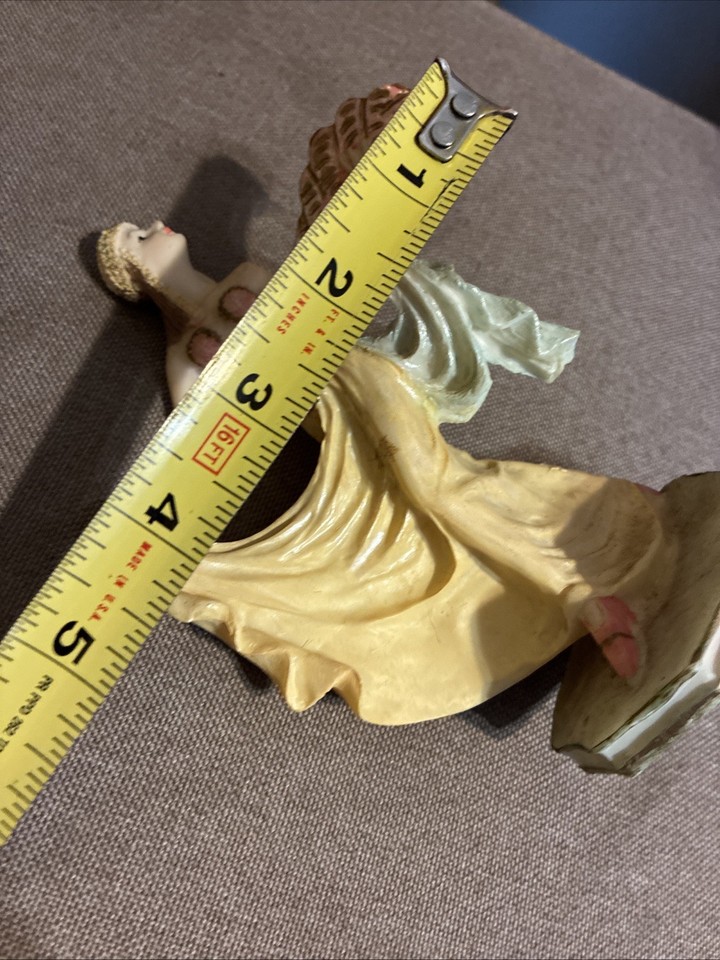 Vintage Flapper Dancing Girl 1920s Art Deco Style Resin Figurine Hand ...