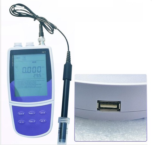 Portable Chloride Ion Meter CL Ion Tester With Temp Display 0.5% F.S ...