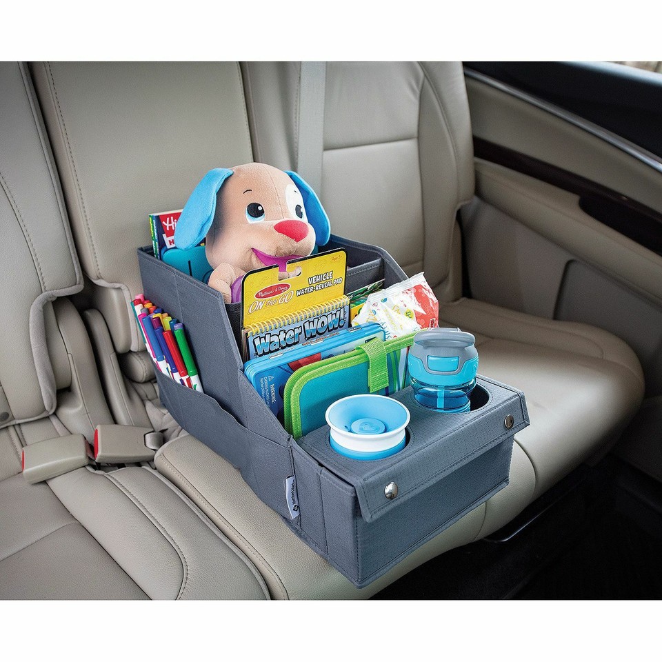 2 Pk - Car Auto Seat Storage Box Caddy Organizer Cup Holder Set (Choose ...