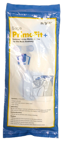 Sage Stryker 5404 PrimoFit External Urine Management For The Adult Male ...