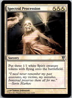 Magic the Gathering Spectral Procession Duel Decks: Sorin vs. Tibalt ...