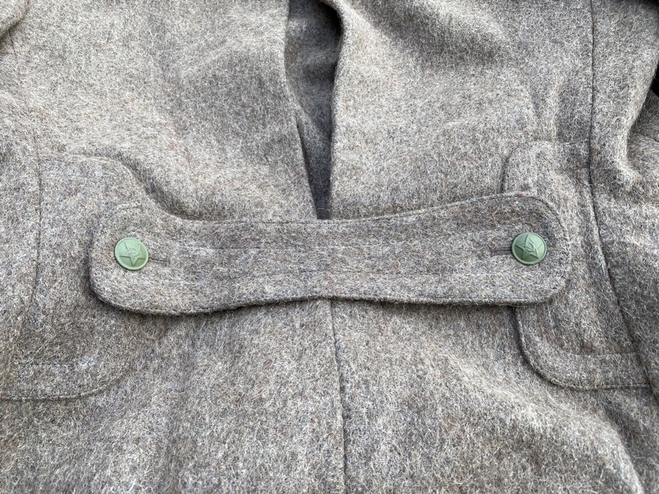 WWII SOVIET RUSSIAN M1941 WINTER WOOL OVERCOAT GREATCOAT-SIZE 3 (42-44R ...