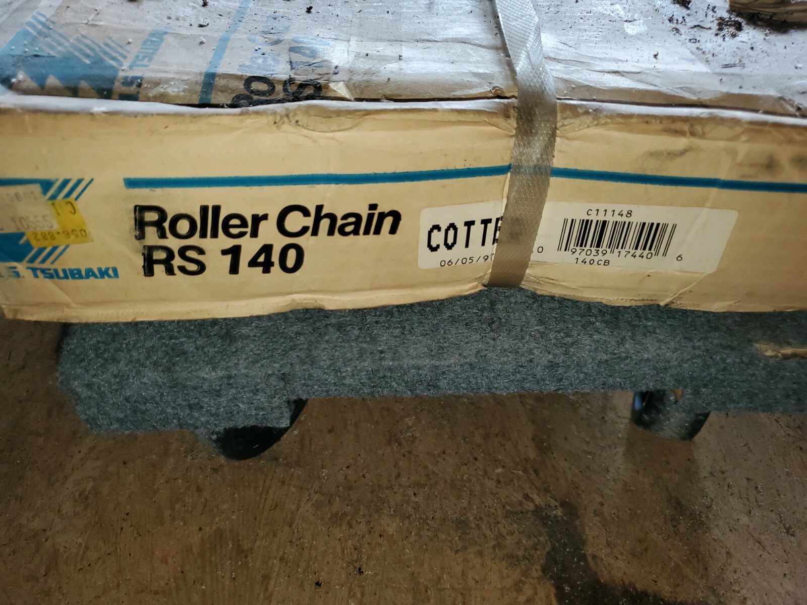 US Tsubaki RS 140 Roller Chain Cottered ( 30Ft )!!!!New | eBay