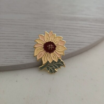 Flower Sunflower Pin Badge Novelty Jewellery AUS Free Postage | eBay