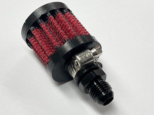 Fuel Cell Breather/Vent -6 AN Male Fitting with Filter | eBay