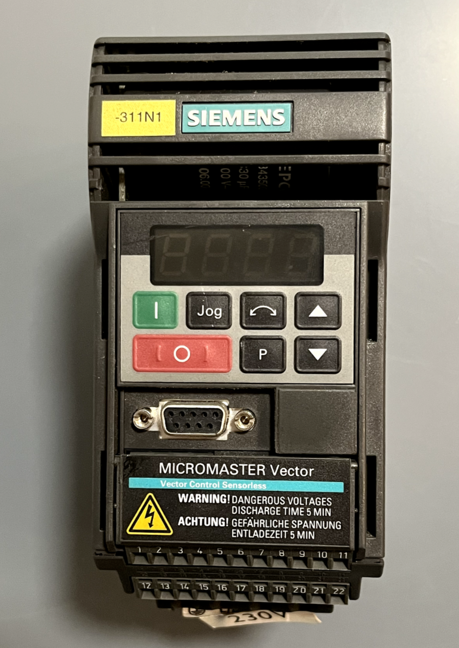Siemens Micromaster Vector 6se3212-1ba40 370w for sale online | eBay