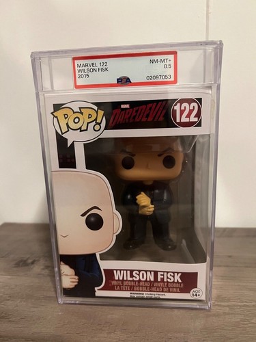 Funko Pop! Daredevil 122 Wilson Fisk PSA 8.5 | eBay