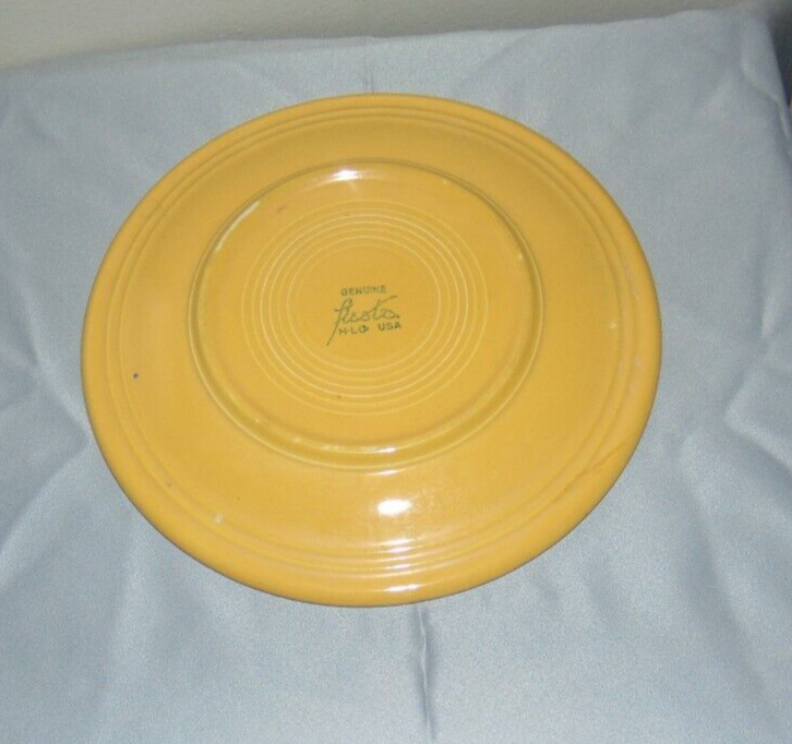 Fiestaware Dinner Plate Yellow Old Mark 9 1 4 Inches EBay fiestaware-dinner-plate-yellow-old-mark-9-1-4-inches-ebay