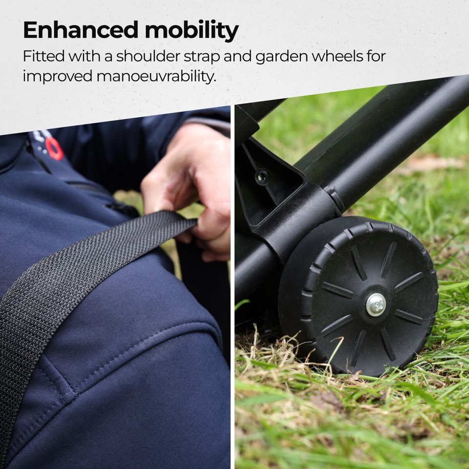 TOUGH MASTER Leaf Blower 3000W Garden Vacuum & Mulcher 3 in 1 - 45L Bag ...