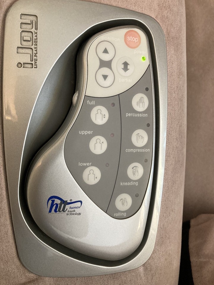 Human Touch iJoy 130 Massage Chair Recliner - Beige fabric - Working ...