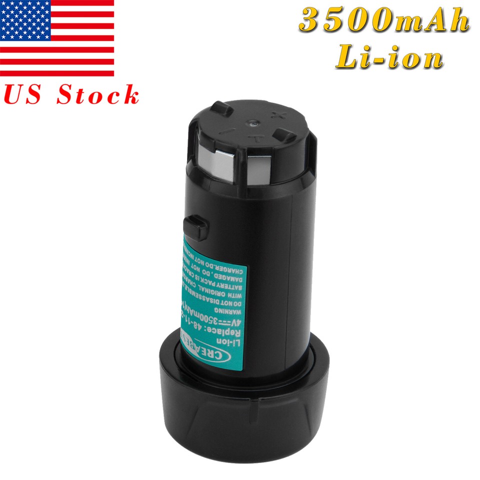 3500mAh 4V Li-ion Battery for Milwaukee 48-11-2001 2101-20 M4 M4B2 M44V ...