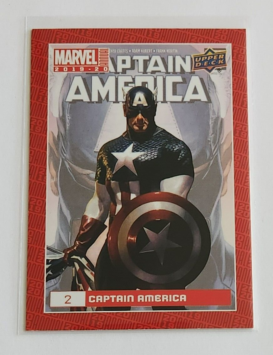 2020 MARVEL CAPTAIN AMERICA TRADING CARD #2 UPPER DECK | eBay