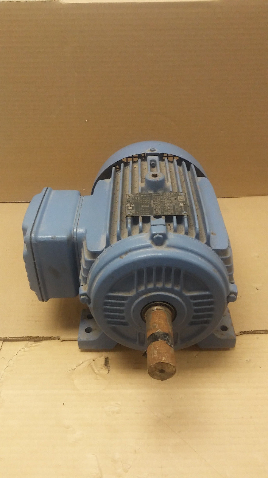 WEG Model 00318EP3E182T W21 3 PH W182/4T Frame Severe Duty Electric ...