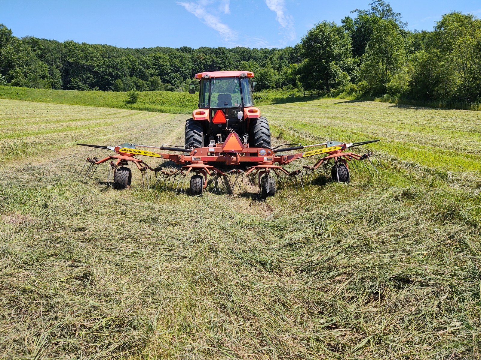 NEW Pequea turbo tedder TT4102 | eBay