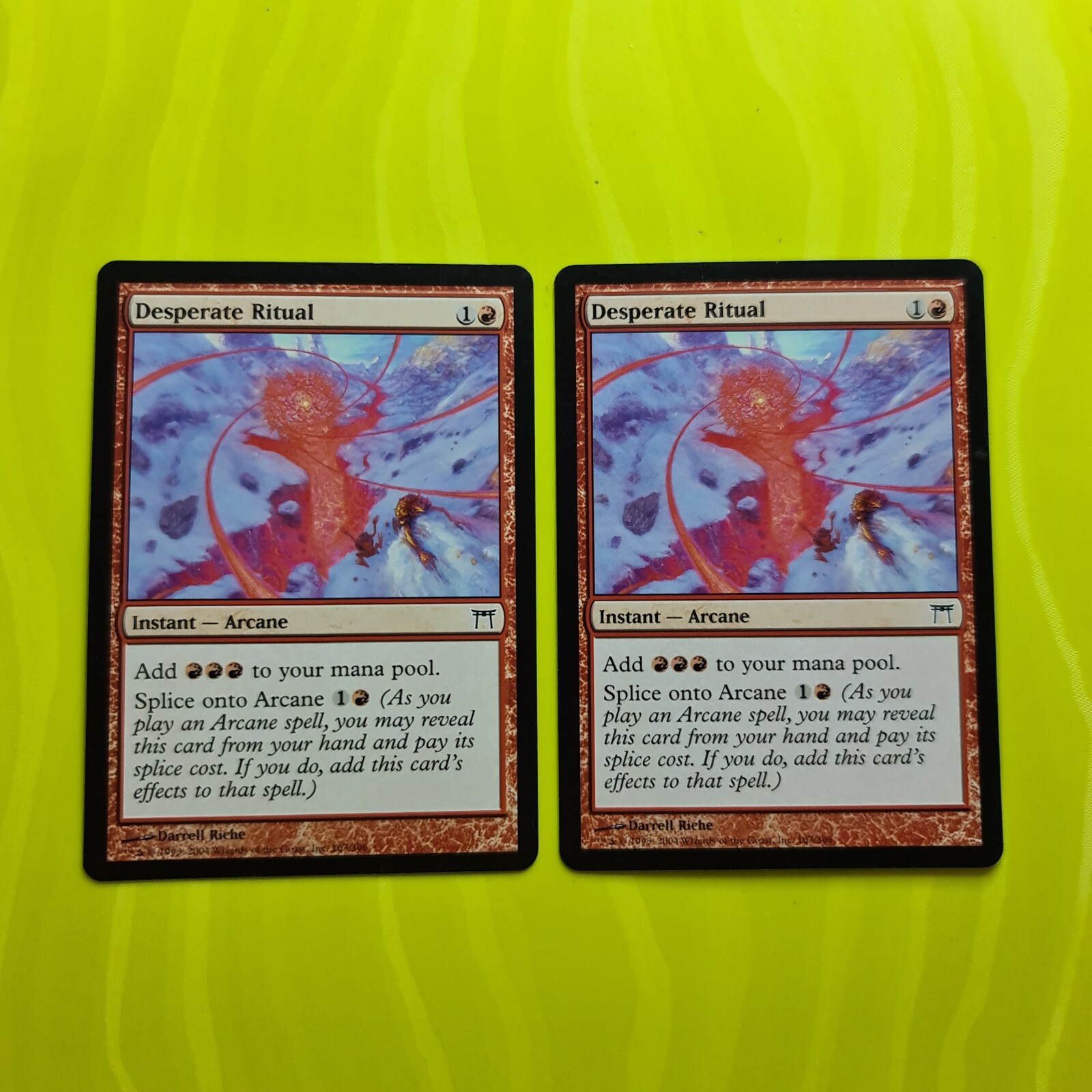 DESPERATE RITUAL | CHAMPIONS OF KAMIGAWA | ENGLISH | MTG | NM | #C610 ...