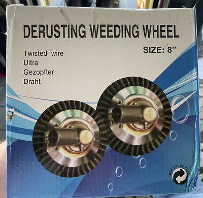 Derusting Weeding Wheel 8 inches " New Open Box Trimmer Head | eBay