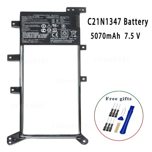 New C21N1347 Battery For ASUS Laptop A555 X555L Core i5-5200 X555LD ...