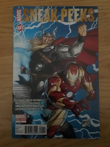 Marvel Comics MARVEL SNEAK PEEKS NOVEMBER #1 | eBay
