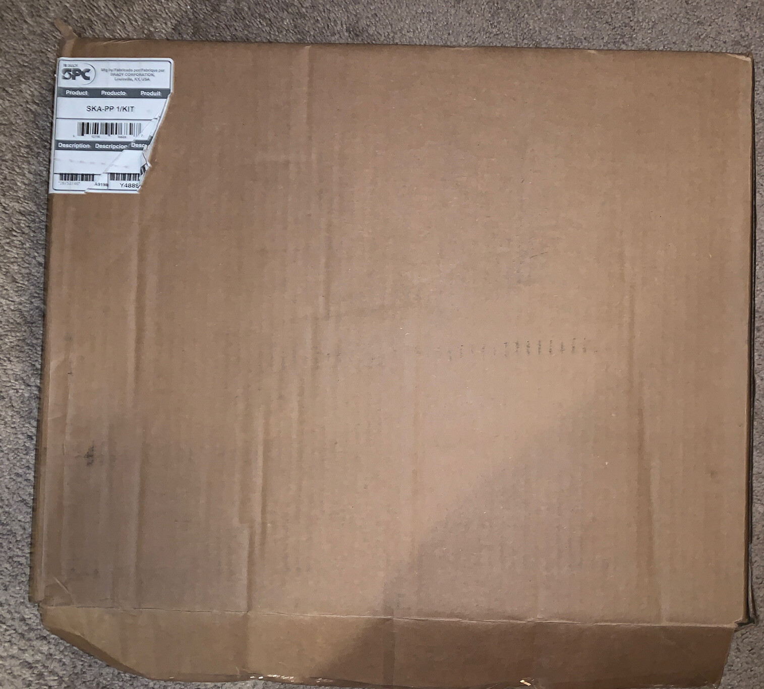 BRADY SPC ABSORBENTS SKA-PP 1/Kit Spill KIT, Universal, Yellow | eBay