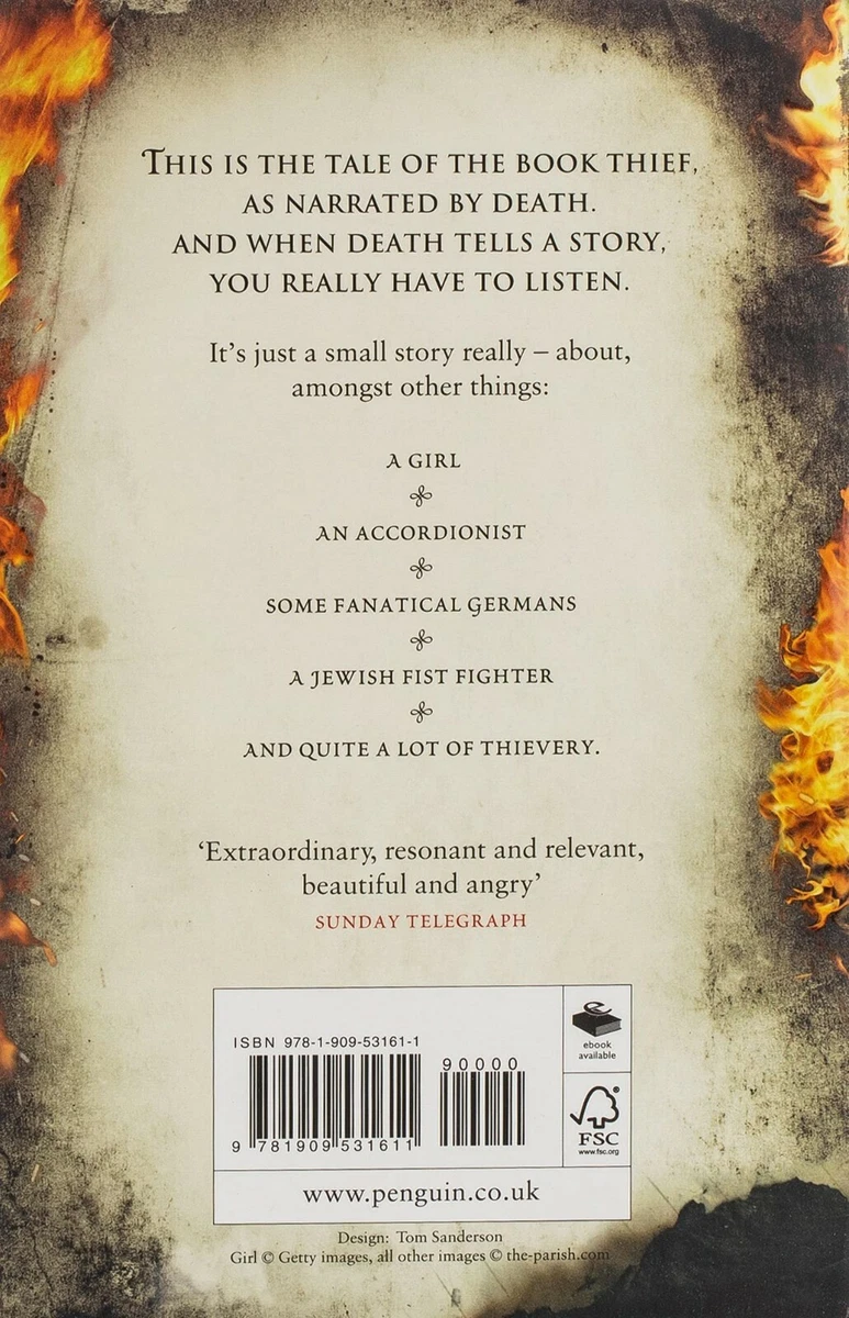 The Book Thief Back Cover