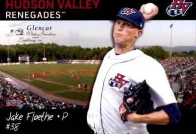 2011 Hudson Valley Renegades SGA Choice 10 Jake Floethe Martinez ...