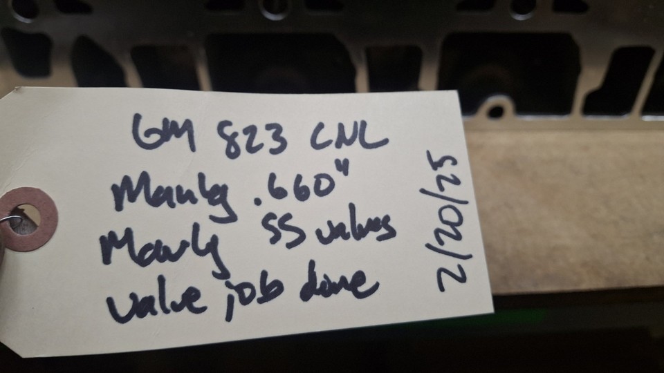 NEW Chevrolet 821 LS3 Cylinder Heads 12675871 CNC PORTED MANLEY VALVES ...