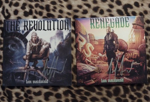 Tom Macdonald Autographed Signed Renegade & Revolution CD HangOver Gang ...