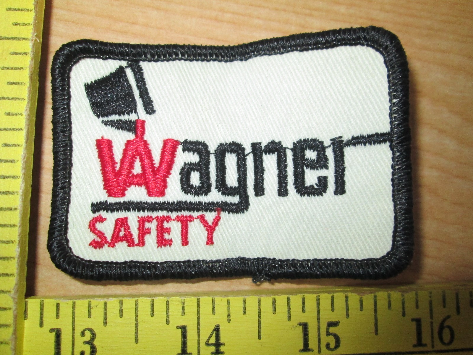 Vtg Original Wagner Castings Company Safety Employee Embroidered Patch ...