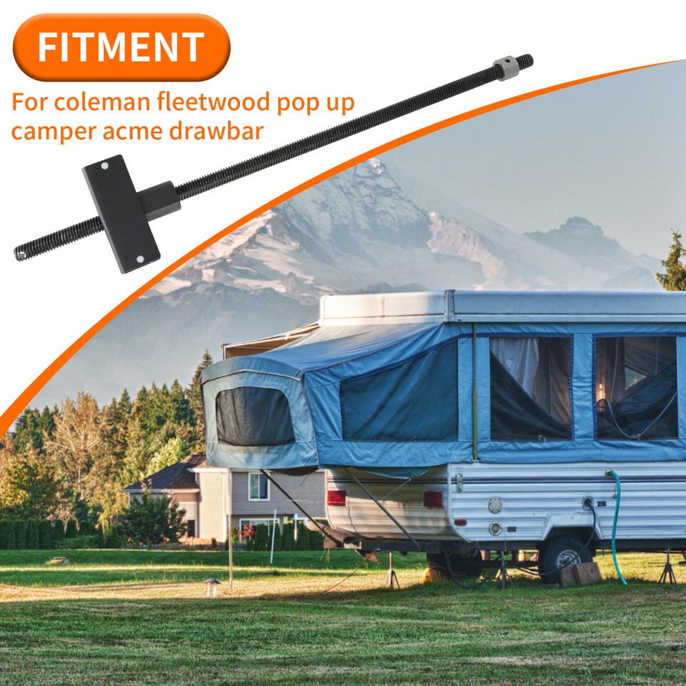 For Coleman Fleetwood Pop Up Camper Acme Drawbar Nut Rod Whiffle Tree ...