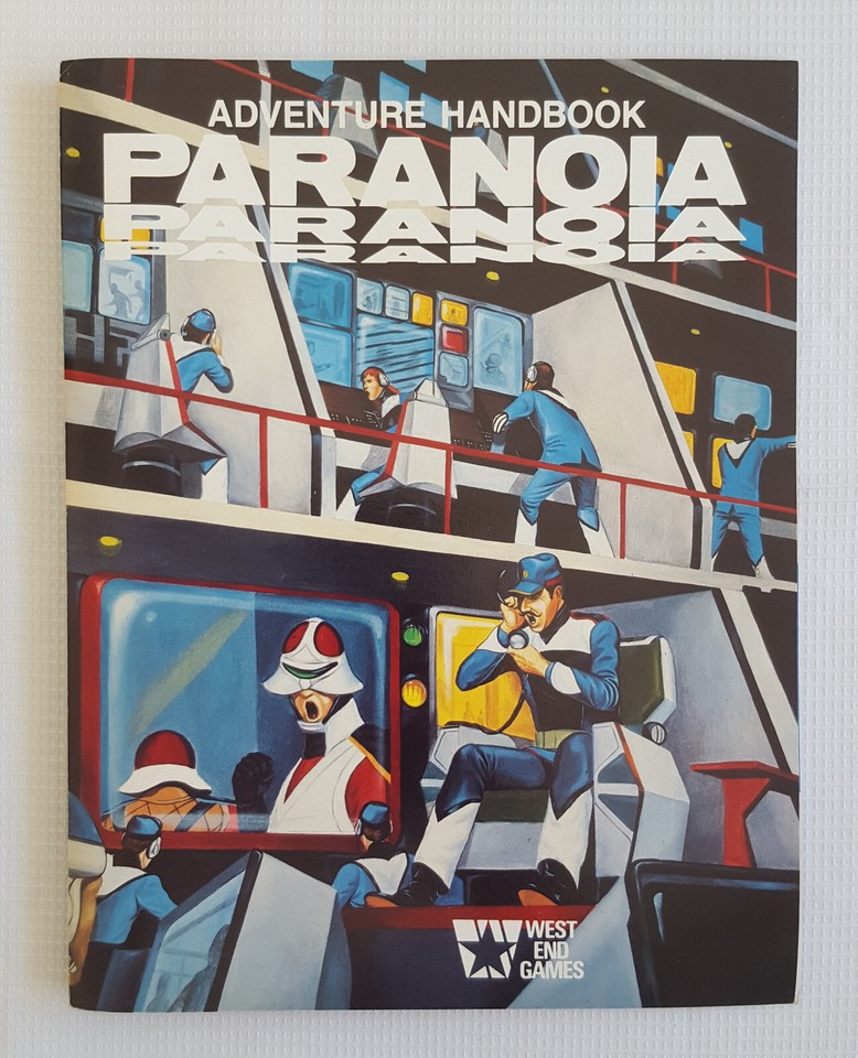 PARANOIA ROLEPLAYING GAME 1ST EDITION BOX SET WEST END GAMES | eBay