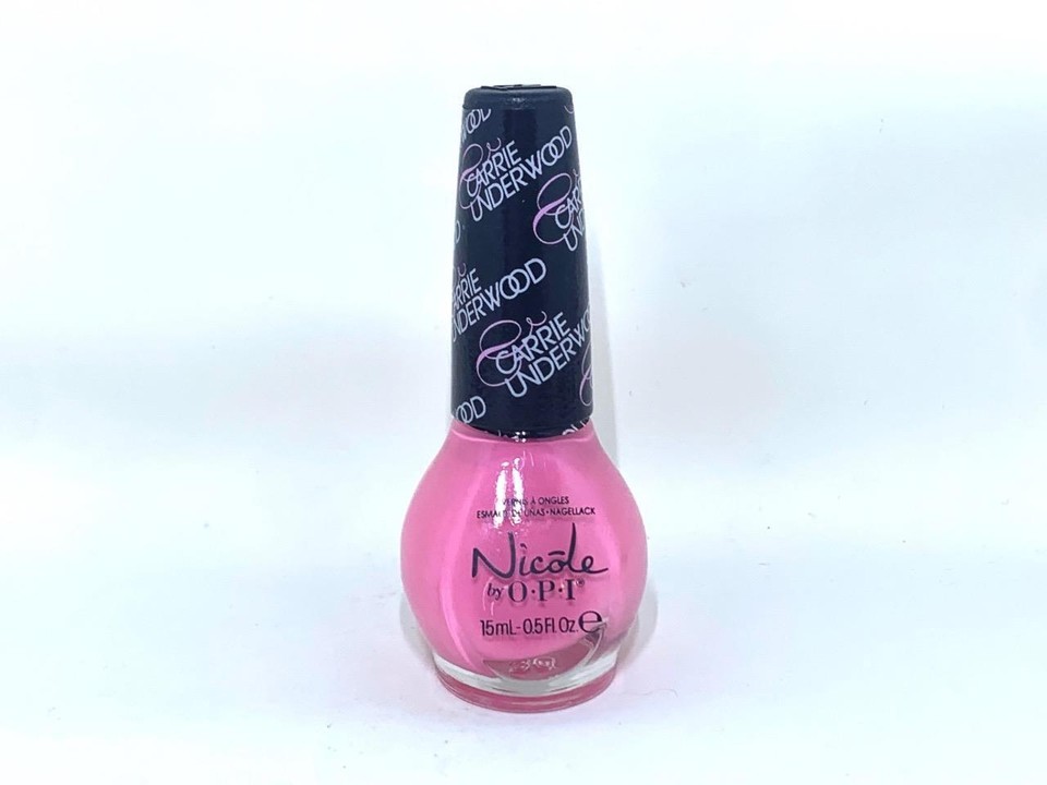 RARE BNEW NICOLE BY OPI *CARNIVAL COTTON CANDY* NI U05 CARRIE UNDERWOOD ...