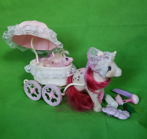 Vintage G1 My Little Pony Mail Order Mommy and Babies and Cute Baby ...
