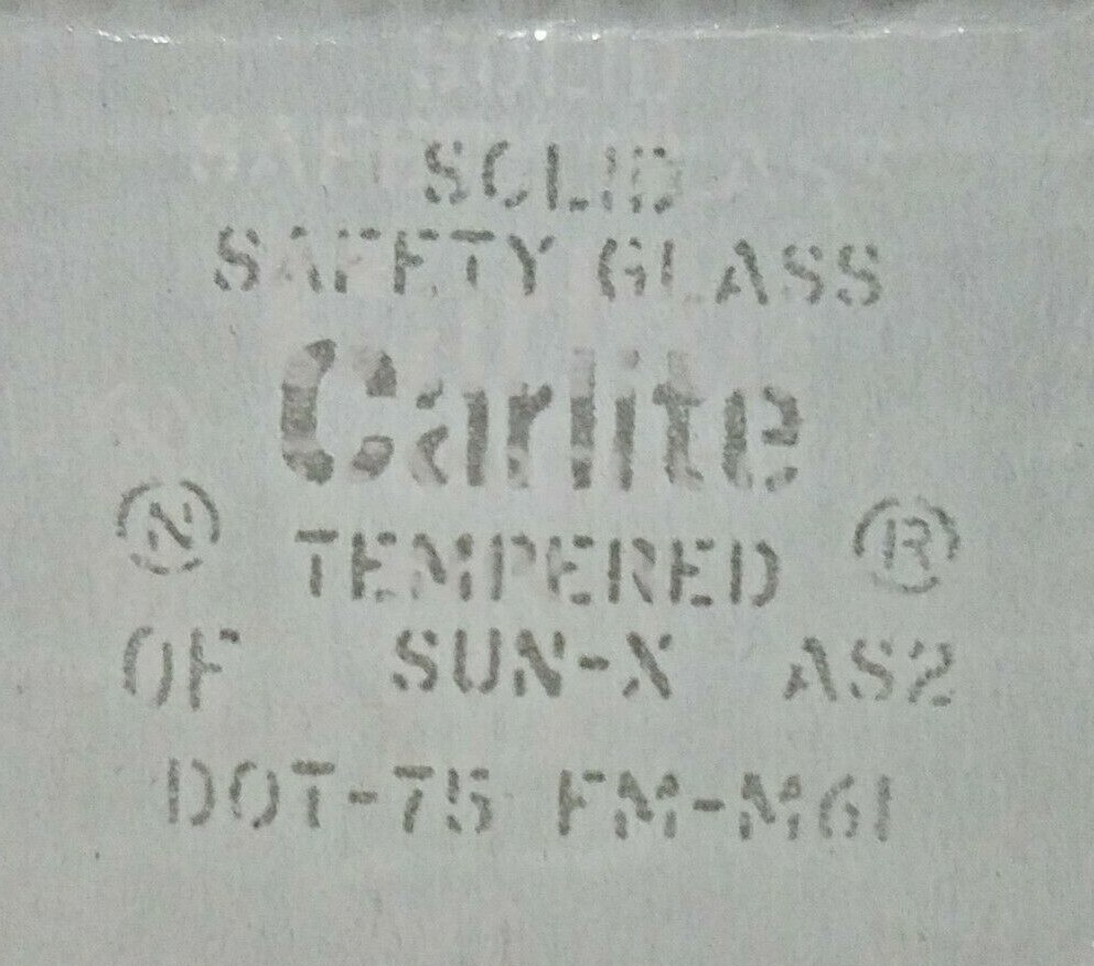 1971-1980 Ford Pinto, Bobcat 2 Door Sedan, Rear Back Glass, Carlite ...