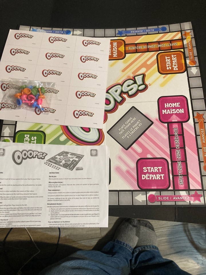 Ooops! Family Race Game | eBay