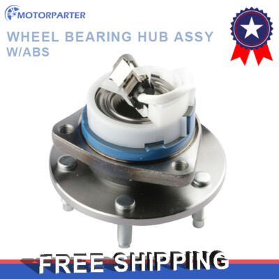 Bearing Assembly of Front Wheel Hub Fit Chevy Cadillac Buick W/ ABS 5 ...