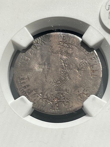 ENGLAND. Elizabeth I. 1578-1582. Silver Six 6 Penny, S-2596, NGC Fine ...