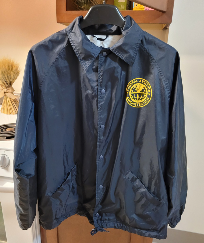 Federal Aviation Administration (FAA) Identifier Windbreaker Jacket ...