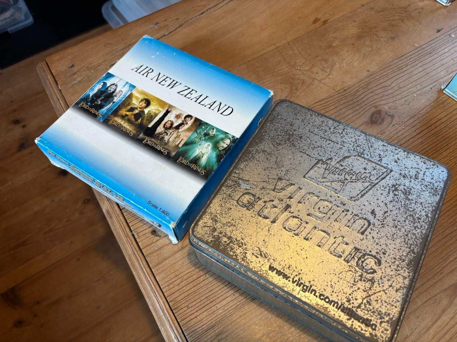 Gemini 747 1:400. Virgin Atlantic & New Zealand “Lord Of The Rings ...