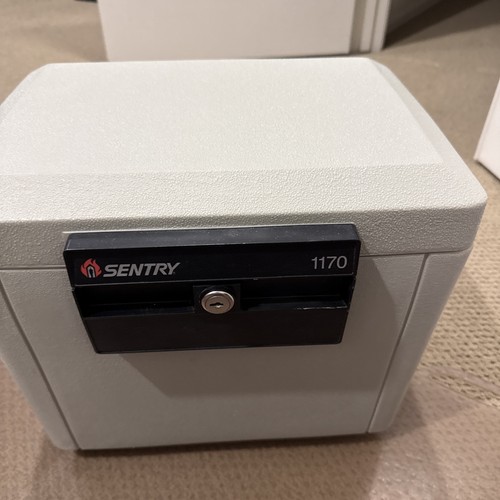 sentry safe fire proof 1170 White Without Key | eBay